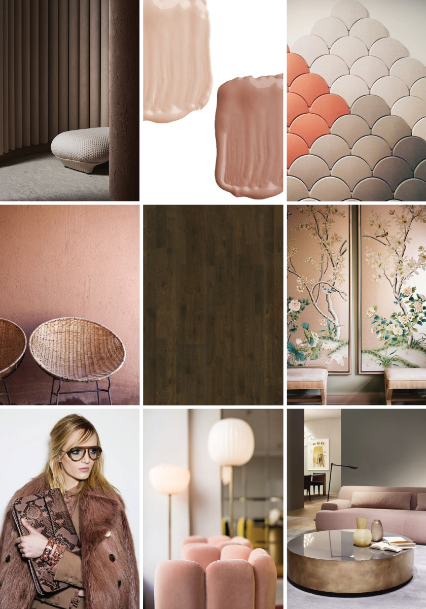 Muted Retro | Dusty Pinks & Browns with Kährs Brownie