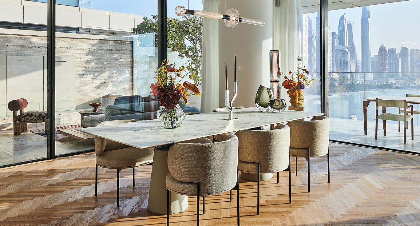 One at Palm Jumeirah Penthouse | Nordic Homeworx